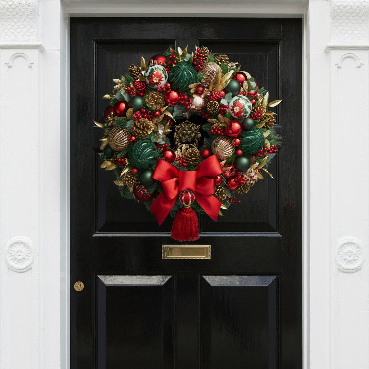'Merry & Bright' Wreath – Neill Strain Floral Couture