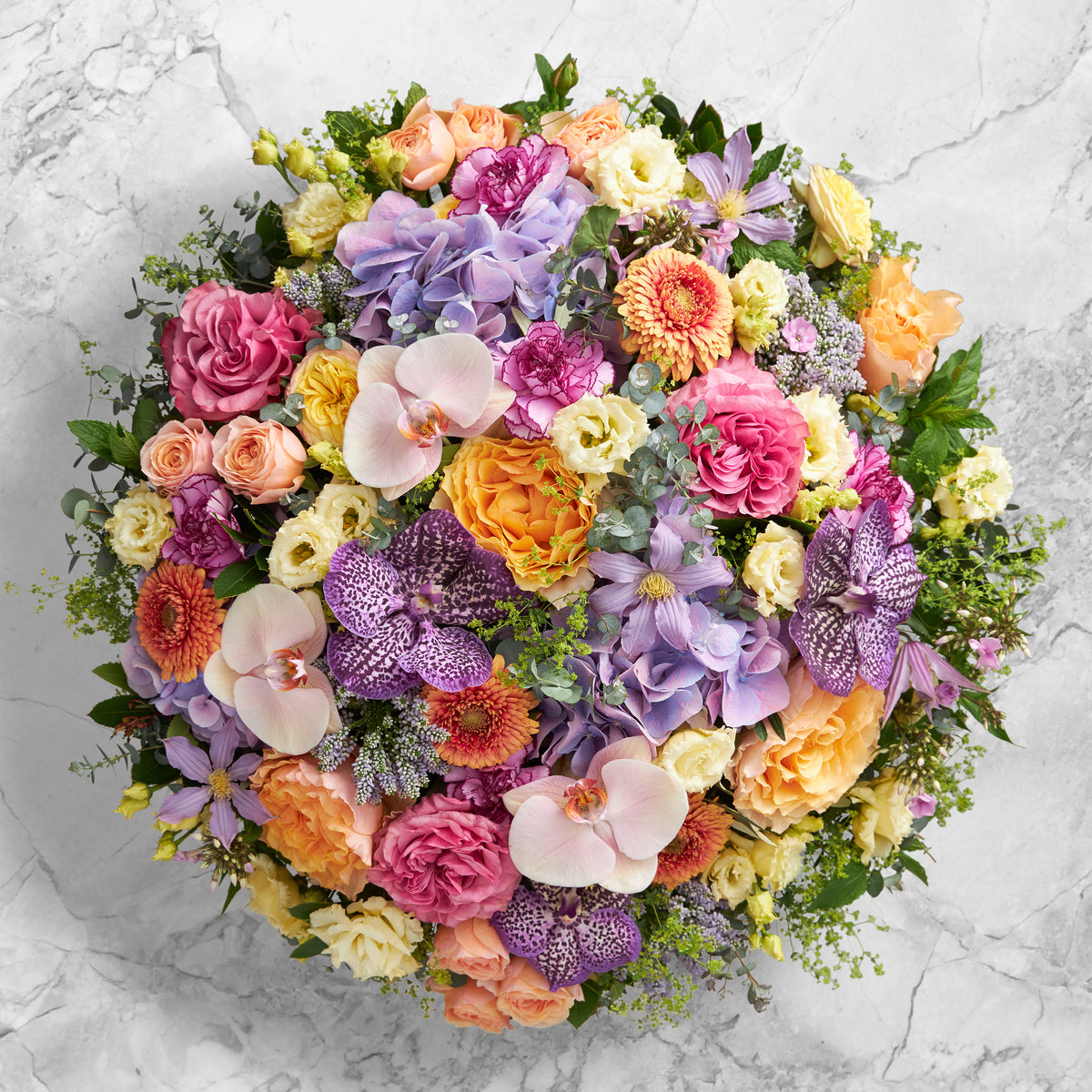 Haute Couture Hand Tied Multicoloured – Neill Strain Floral Couture